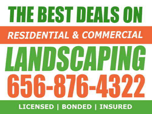 Landscaping Yard Signs | Printastic