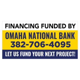 Custom Funded By Banners | Printastic