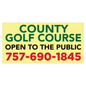 Golf Course Sponsor and First Tee Banners | Printastic