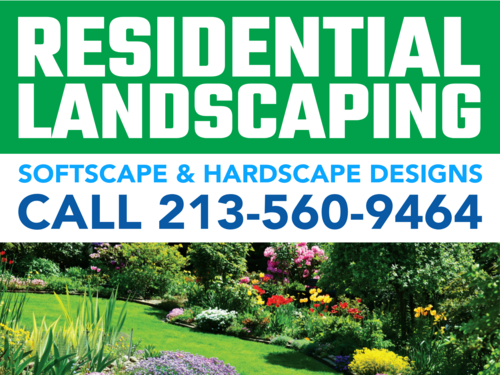 Landscaping Yard Signs | Printastic