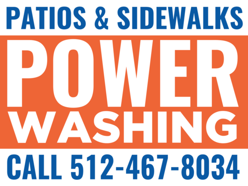 Pressure Washing Yard Signs | Printastic