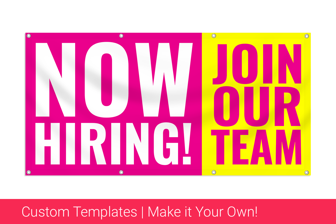 Now Hiring Banners