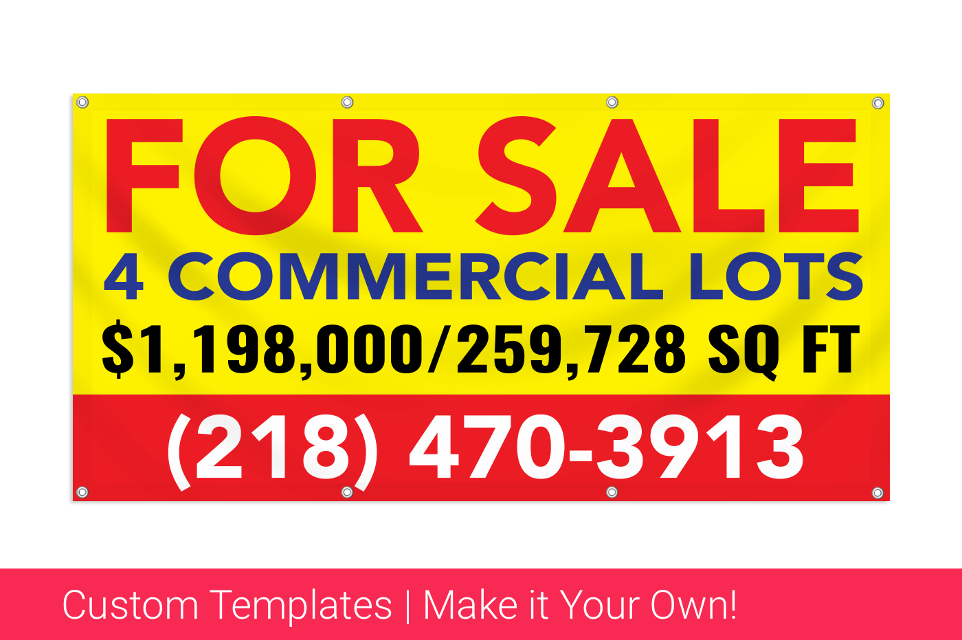 Land for Sale Commercial Real Estate Banners