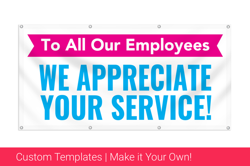 Employee Recognition Banners