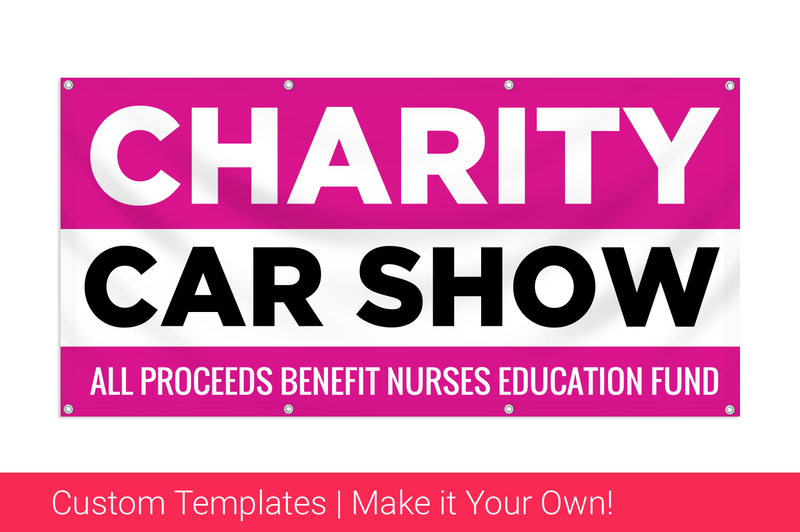 Custom Banners for Car Shows
