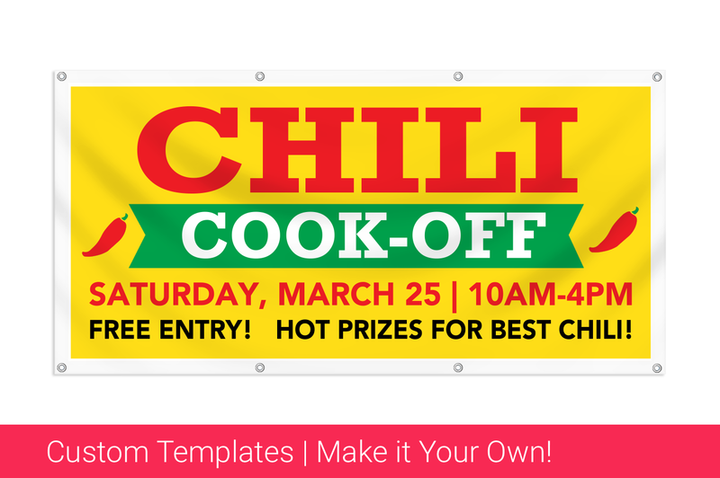 Chili Cook-Off Banners