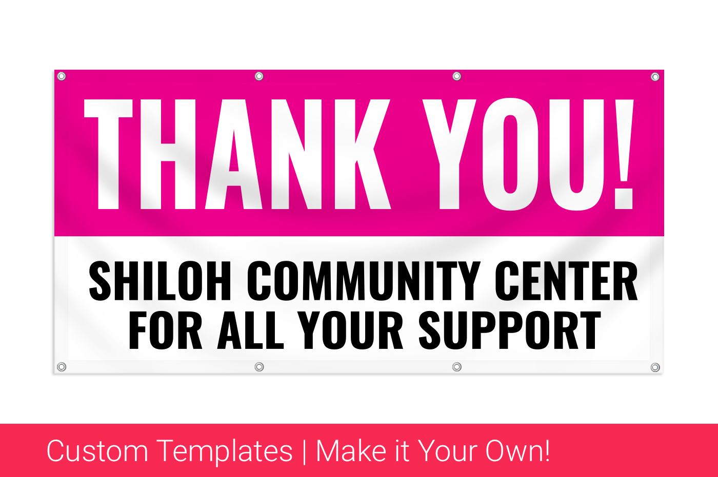 Community Center Banners