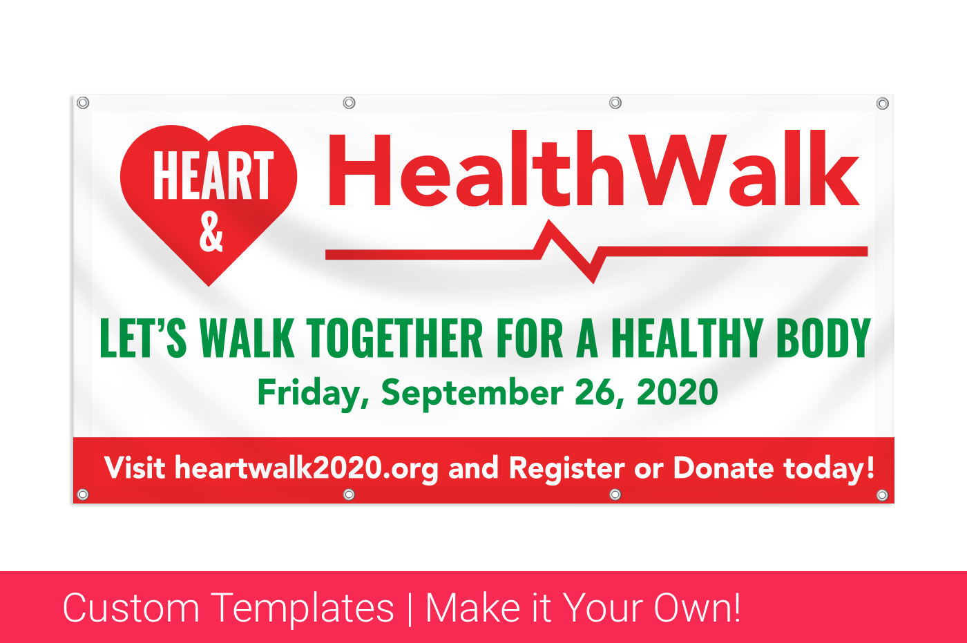 Banners for Walks and Walk events