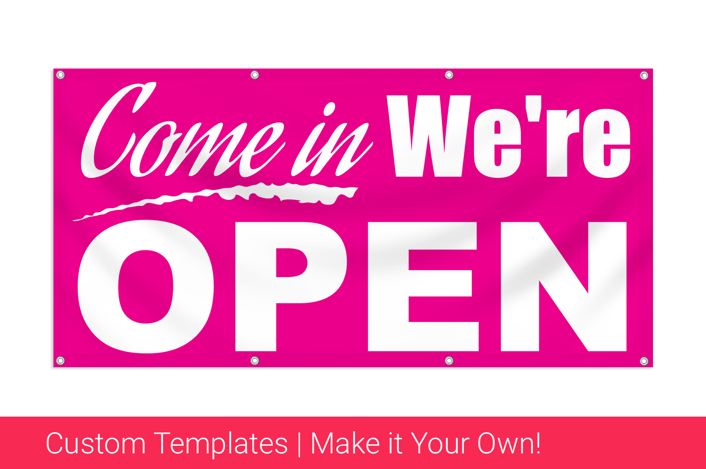 Open For Business Banners - Now Open Banners