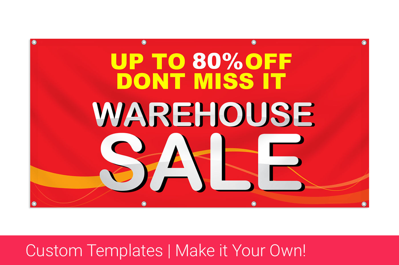 Warehouse Sale Banner!