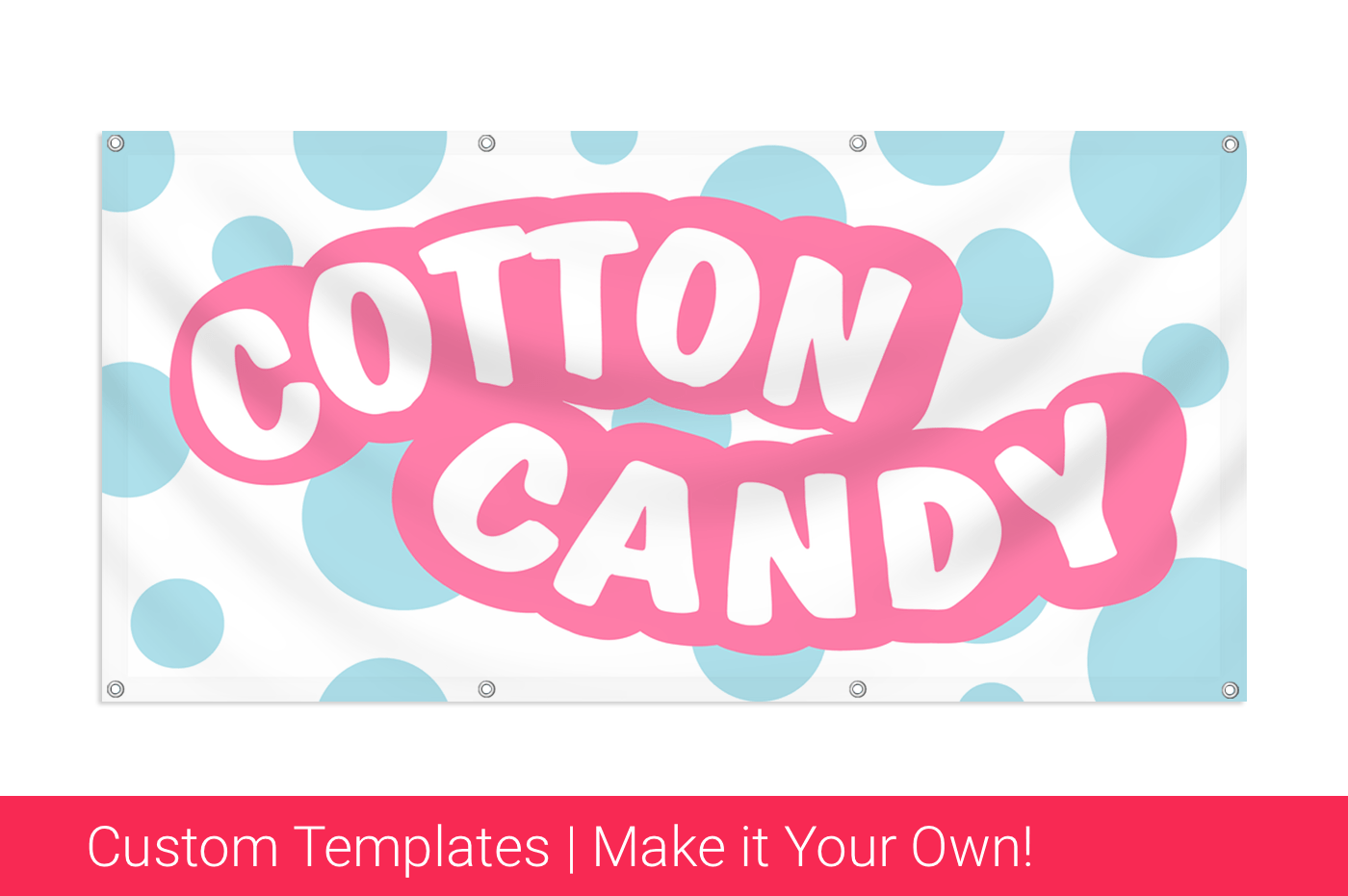 Cotton Candy Banner