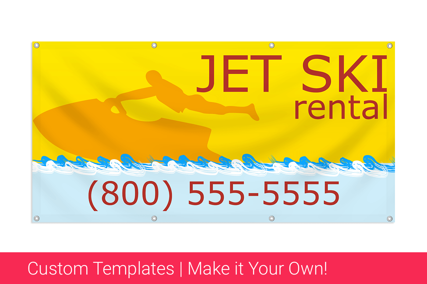 Jet Ski Rental Vinyl Banners
