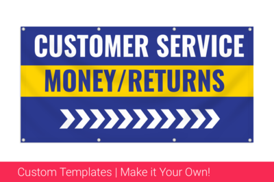 Customer Service Banners