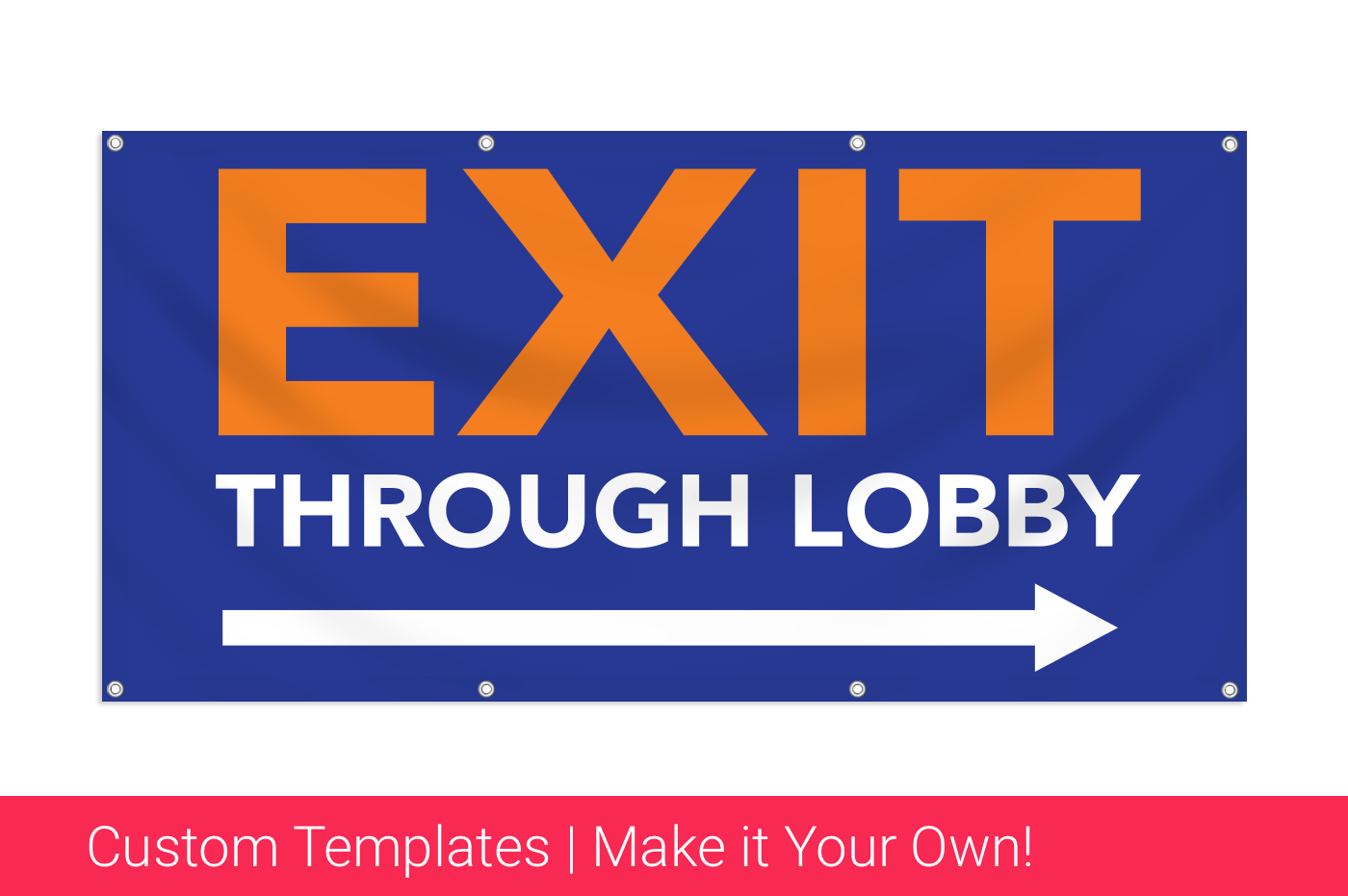Exit Banners